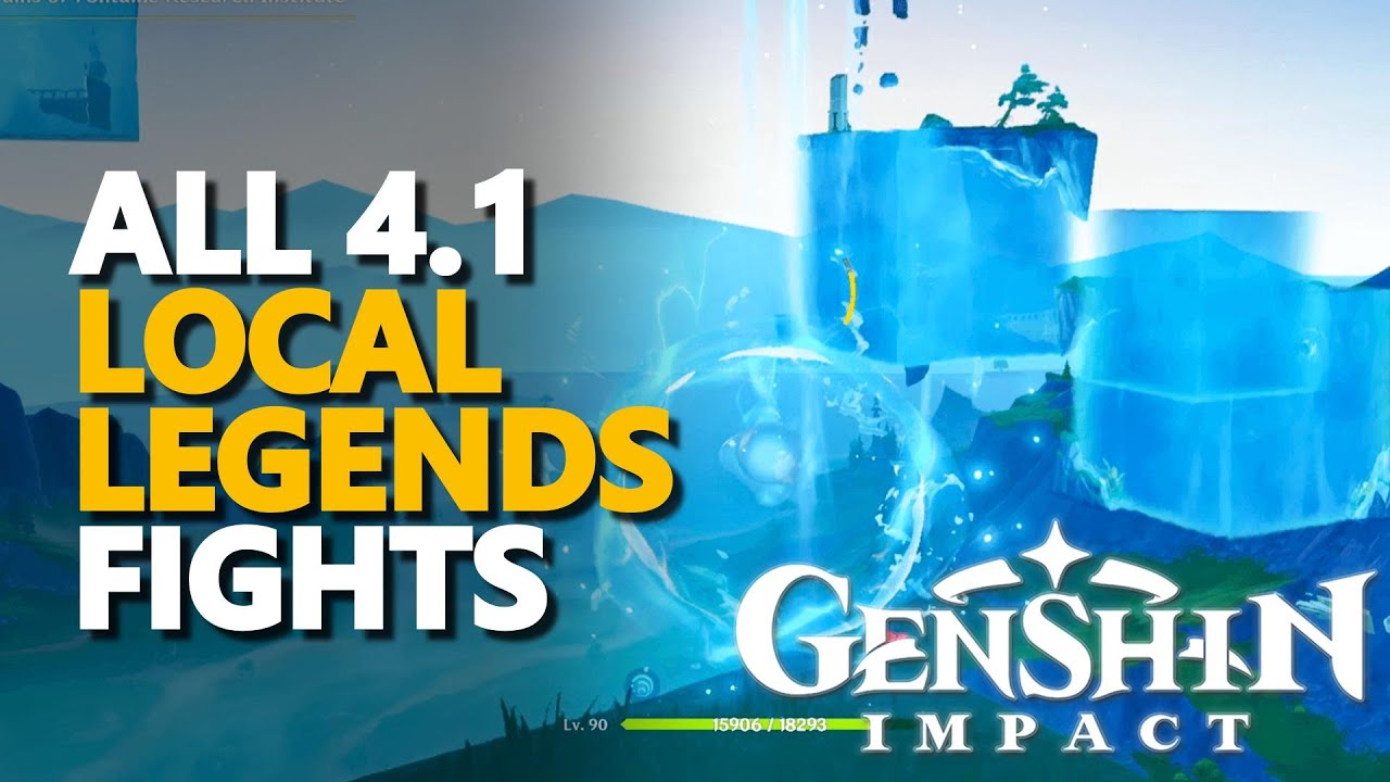 All Local Legends 4.1 Genshin Impact - YouTube