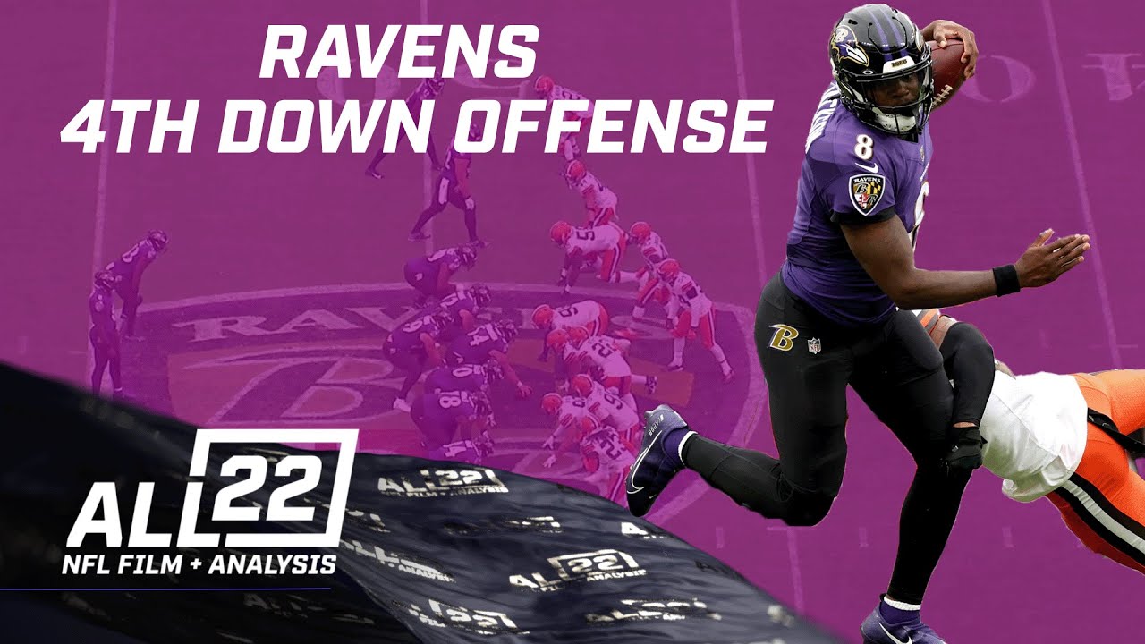 12 MEN ON THE FIELD: Ravens 4th Down Offense - Film Study #ravens # ...