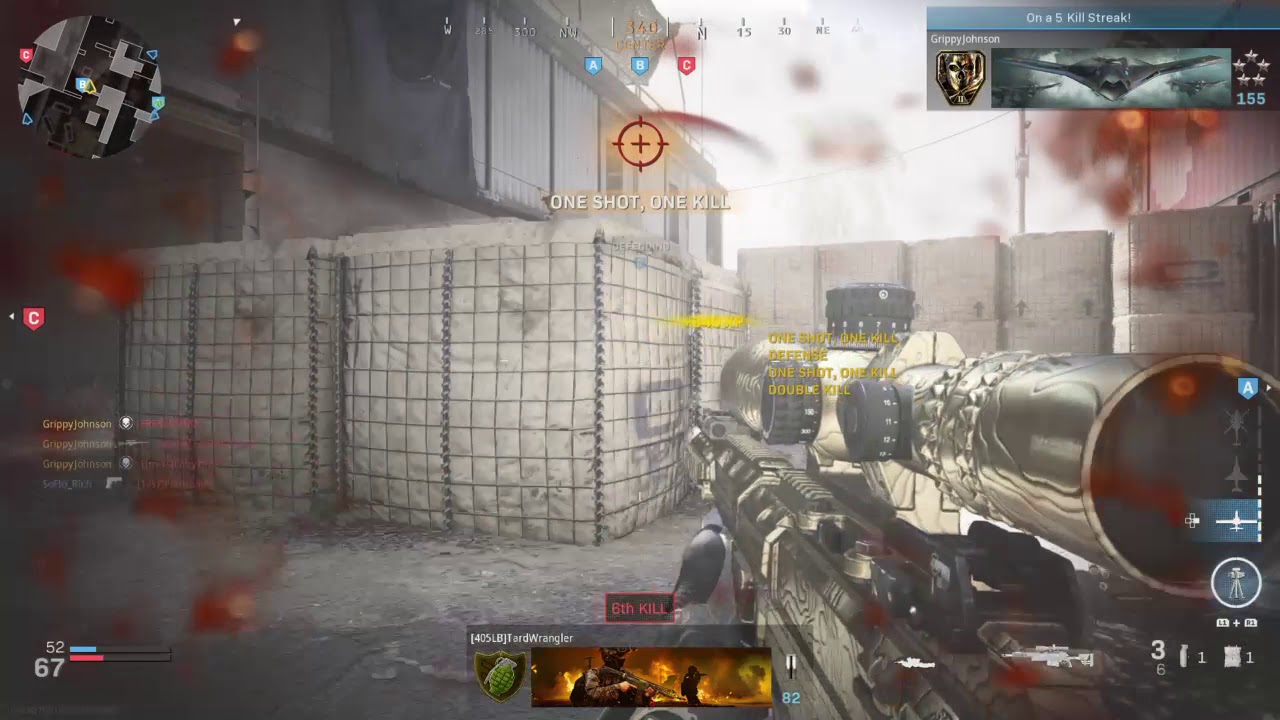 Modern Warfare® AX-50 5-MAN Quickscope - YouTube