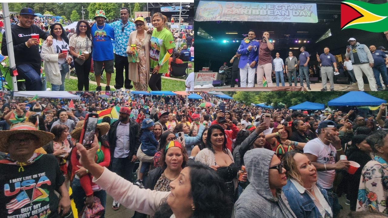 🇬🇾SCHENECTADY BIGGEST CARRIBEAN/ GUYANA DAY #2024 FEATURING ADRIAN ...