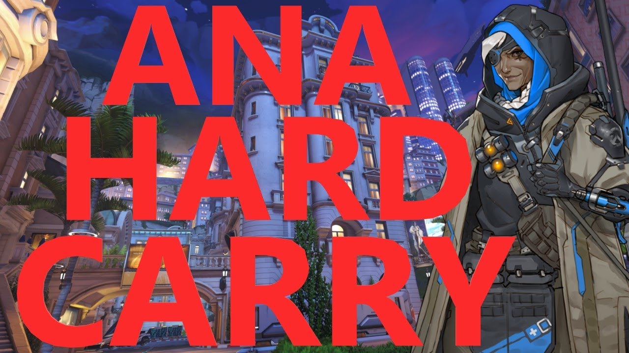 Hard Carrying with Ana in Overwatch 2 - YouTube