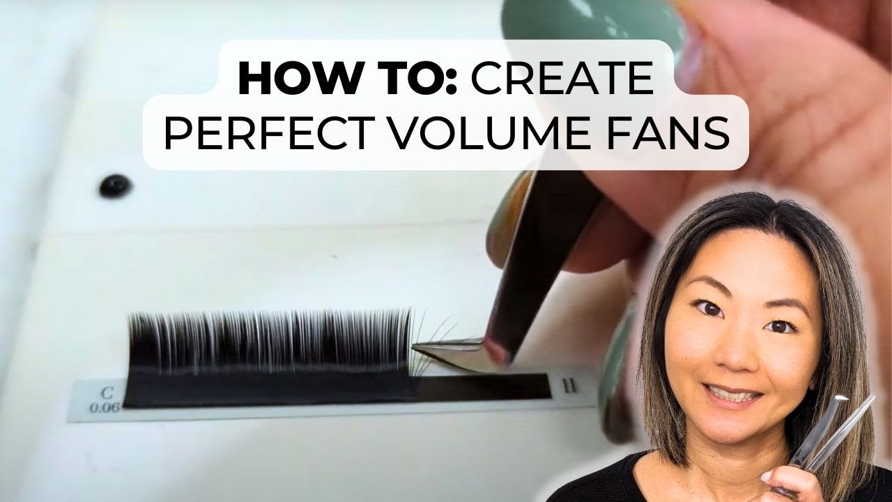 HOW TO: Make Volume Fans (Speed Lashing Method) - YouTube