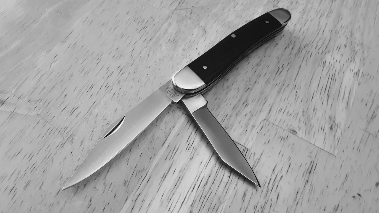 GEC at a fair price?!? Grohmann Knives Canada, Slimline 2-Blade Jack in ...