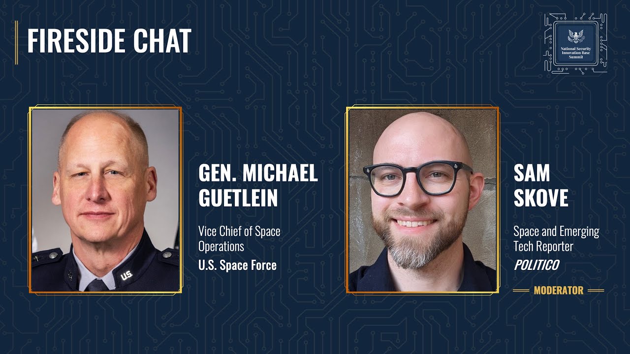 2025 NSIB Summit: Fireside Chat with Gen. Michael Guetlein - YouTube