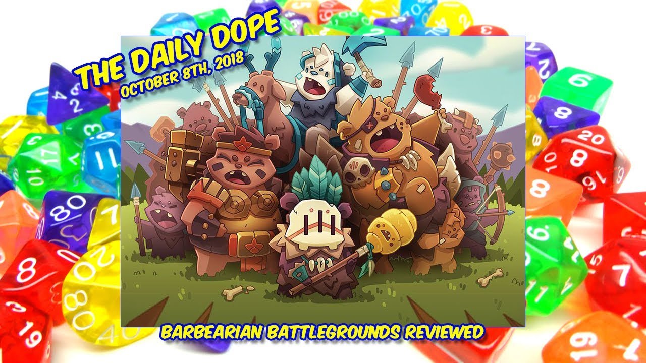 BarBEARian Battlegrounds - How to Play and Review on The Daily Dope ...