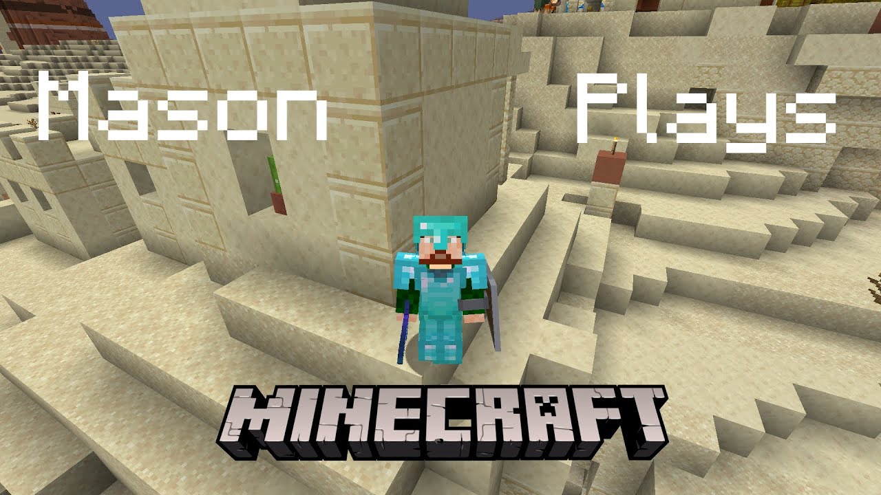 Exploring Area Around Second Nether Portal | Mason Plays Minecraft #54 ...