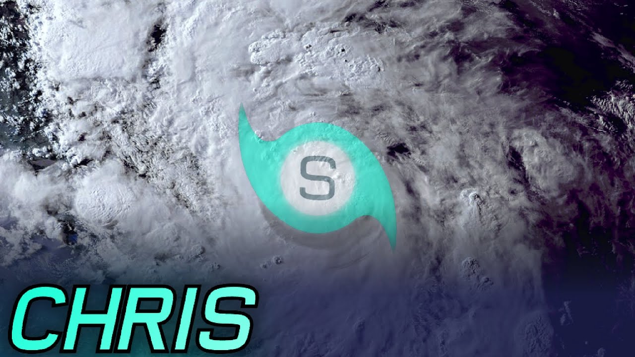 Track of Tropical Storm Chris (2024) - YouTube