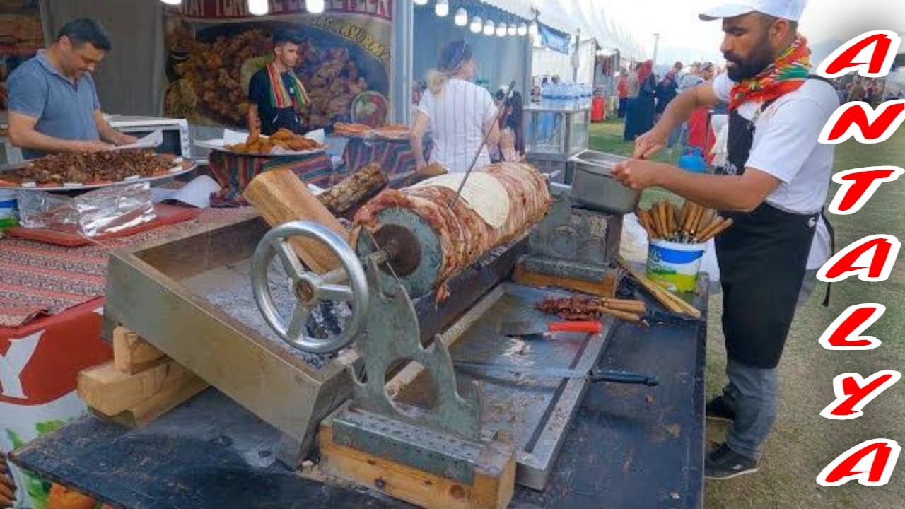 Turkish Food Tour/Festival in Antalya - YouTube
