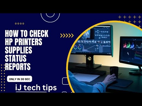 Checking Toners Level,How to check Hp laserjet printers toner supplies ...