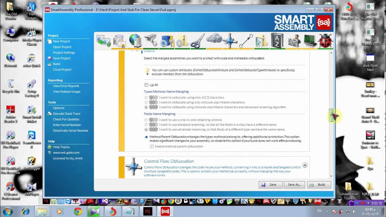 Crypt Server NJrat 1 Anti + Stub NJ - YouTube