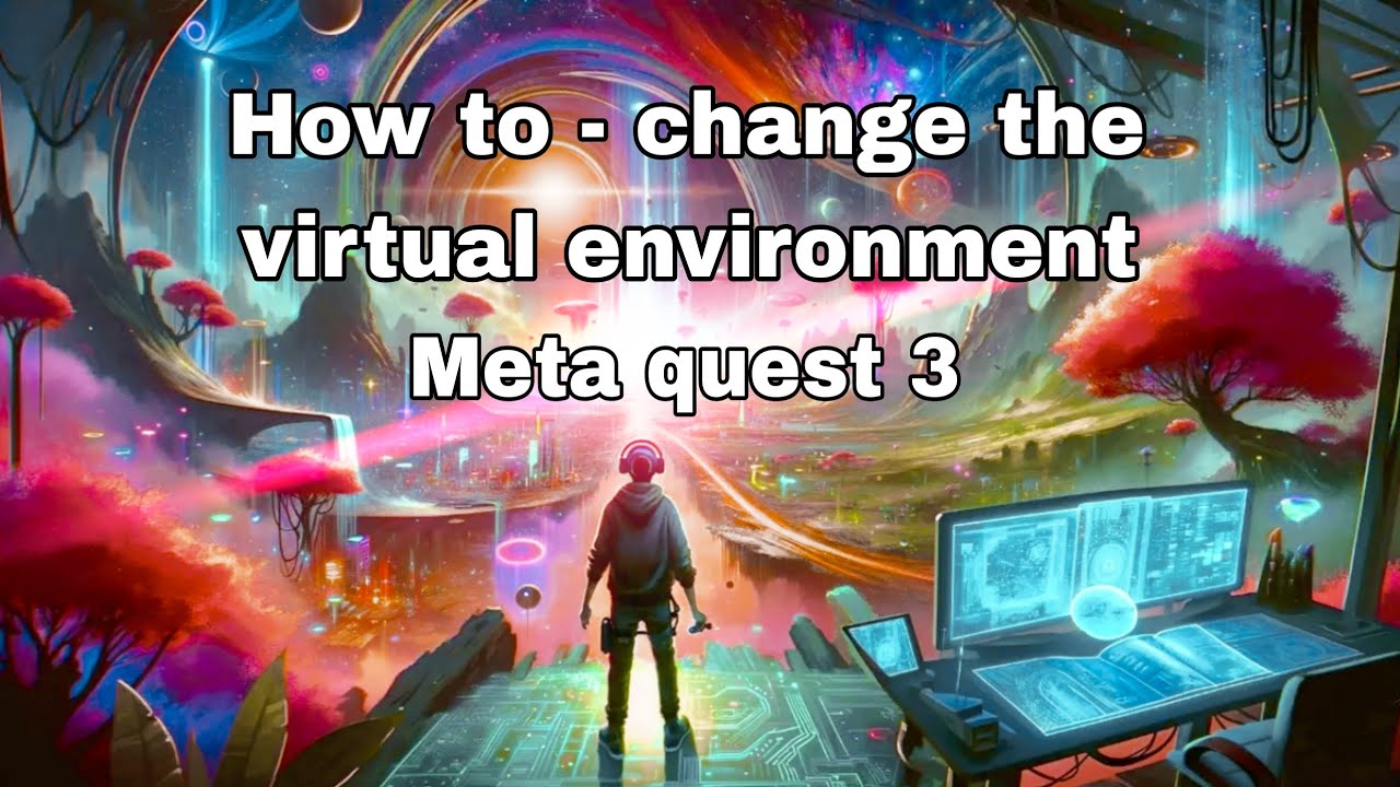 How to - change the virtual environment on the meta quest 3 ‎@meta ...