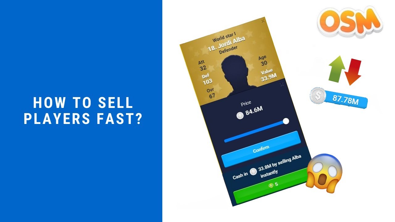 How to sell players fast in OSM? ️ I Our OsmGuide - YouTube