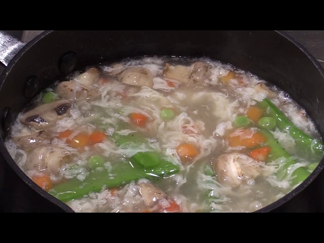 Chinese Seafood Soup Spicy Korean Chinese Seafood Soup (Jjampong)
