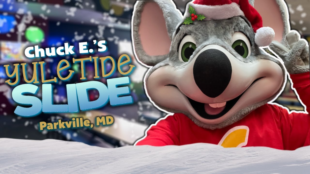 "Chuck E.'s Yuletide Slide" LIVE! | Chuck E. Cheese Parkville, MD - YouTube
