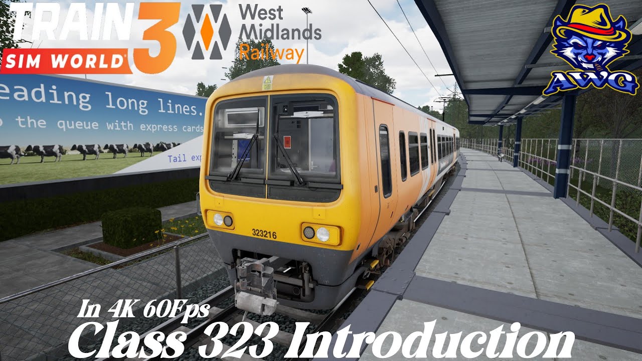 Class 323 Introduction Train Sim World 3 IN 4K 60FPS (Birmingham Cross ...