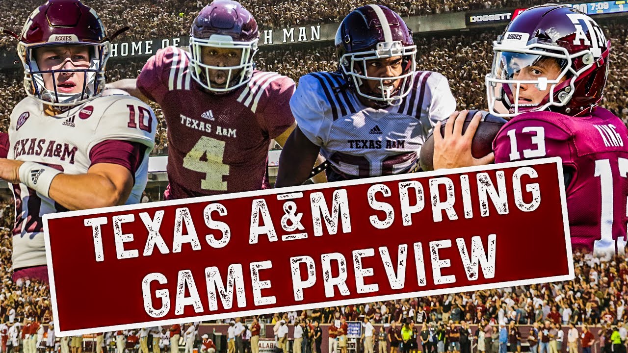 Texas A&M Aggies spring game preview - YouTube