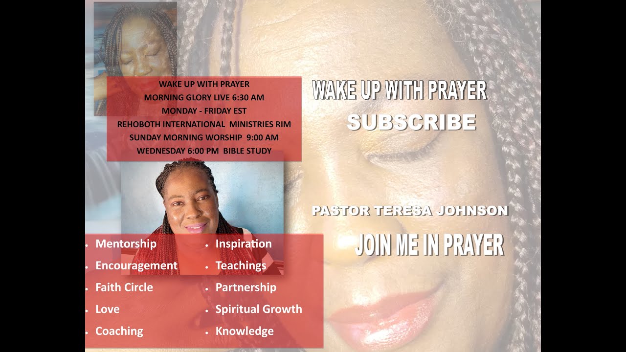 MORNING GLORY LIVE WAKE UP WITH PRAYER - YouTube