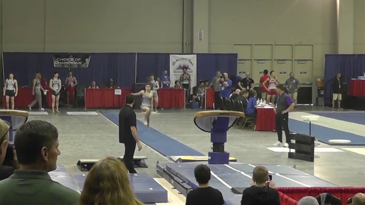 Kevin Penev - Vault - 2018 JO Nationals - Level 10 JE - YouTube