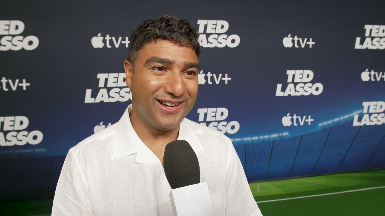 Nick Mohammed - "Nathan Shelley" from TED LASSO Interview during All ...