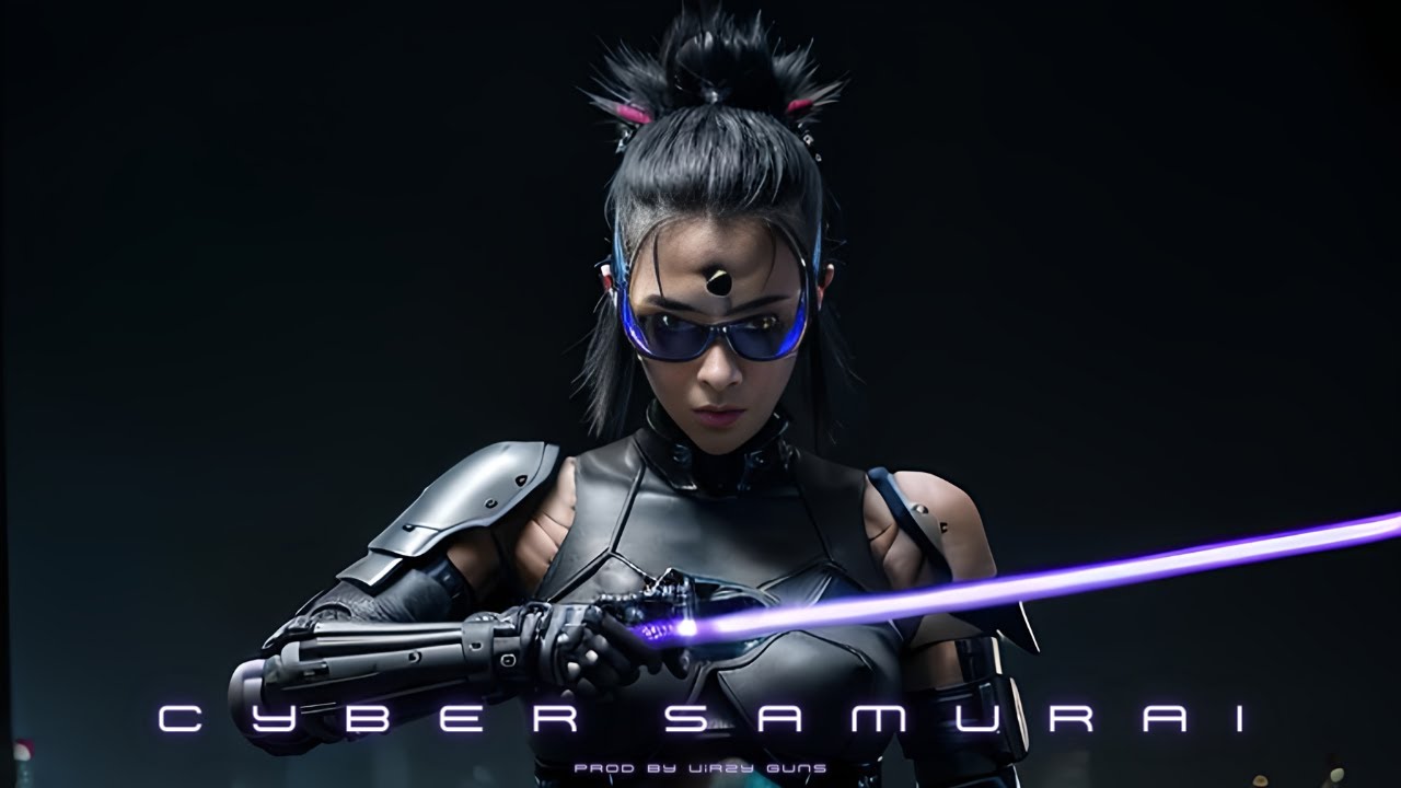 Cyber Samurai | Cyberpunk Industrial Dark Techno Beat (NEW Visualizer ...