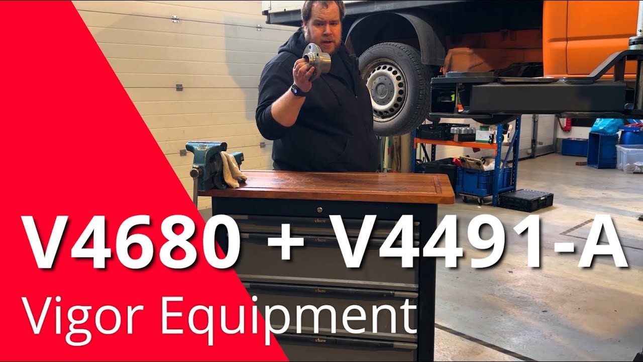 Kompaktradlager mit Vigor V4680 und NEU V4491-A - YouTube