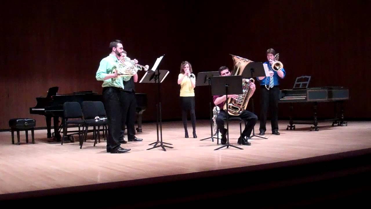 Tuba Tiger Rag-Horizons Brass Quintet - YouTube