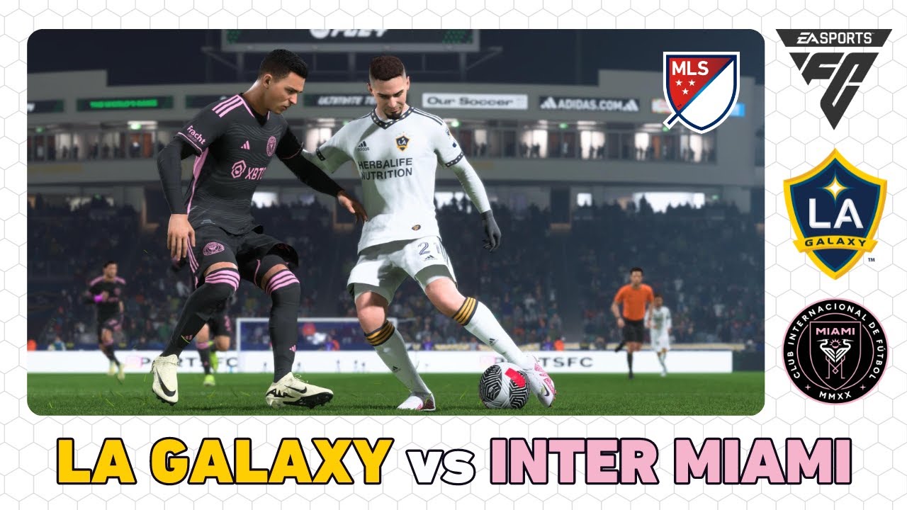 LA GALAXY vs INTER MIAMI - MLS 2024 - YouTube