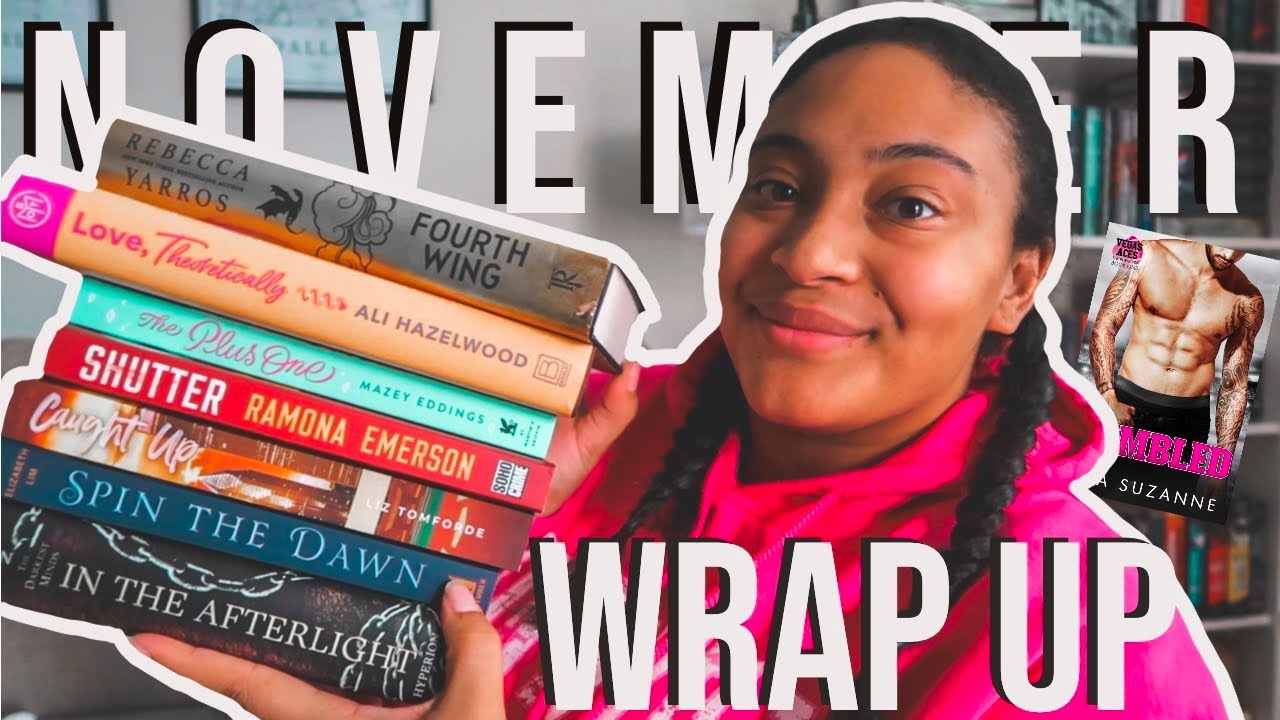 the 13 books I read in november | bookmas day 2 📚🎁 - YouTube