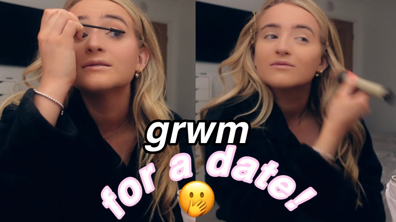 GRWM for a first date.. 🥺 - YouTube
