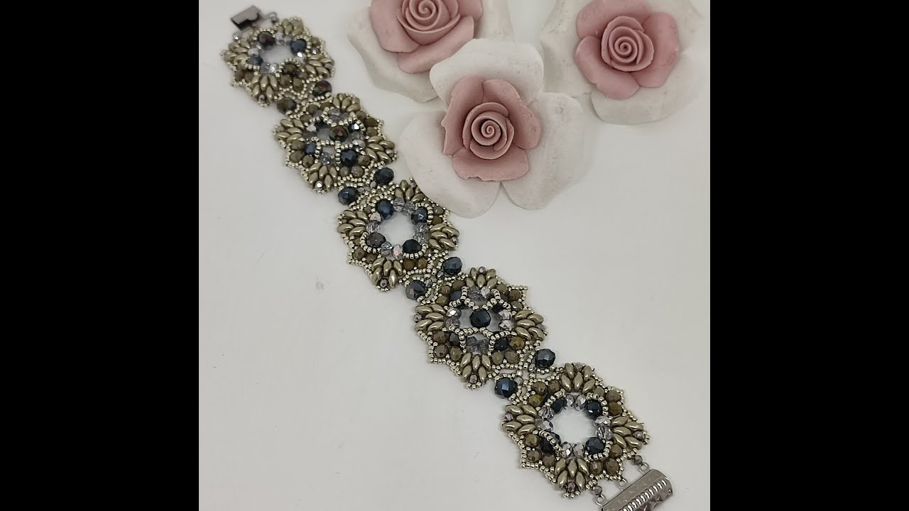 Diy tutorial bracciale september #beading #bracelet #beadwork #earrings ...