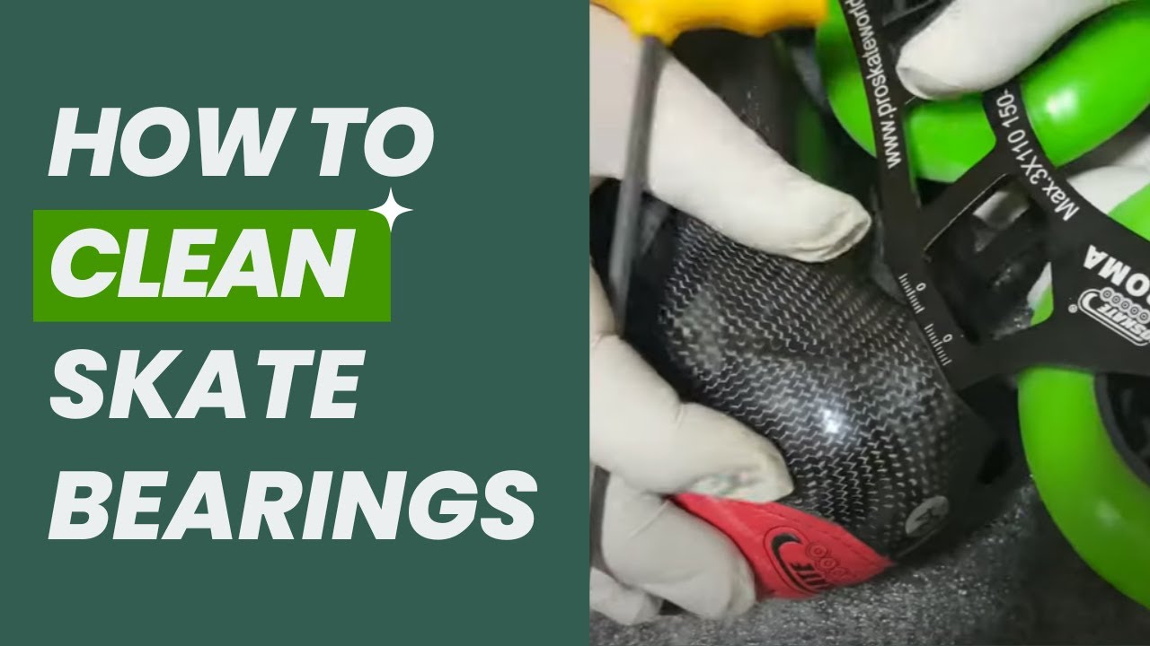 How To Clean Skate Bearings @proskateworld - YouTube