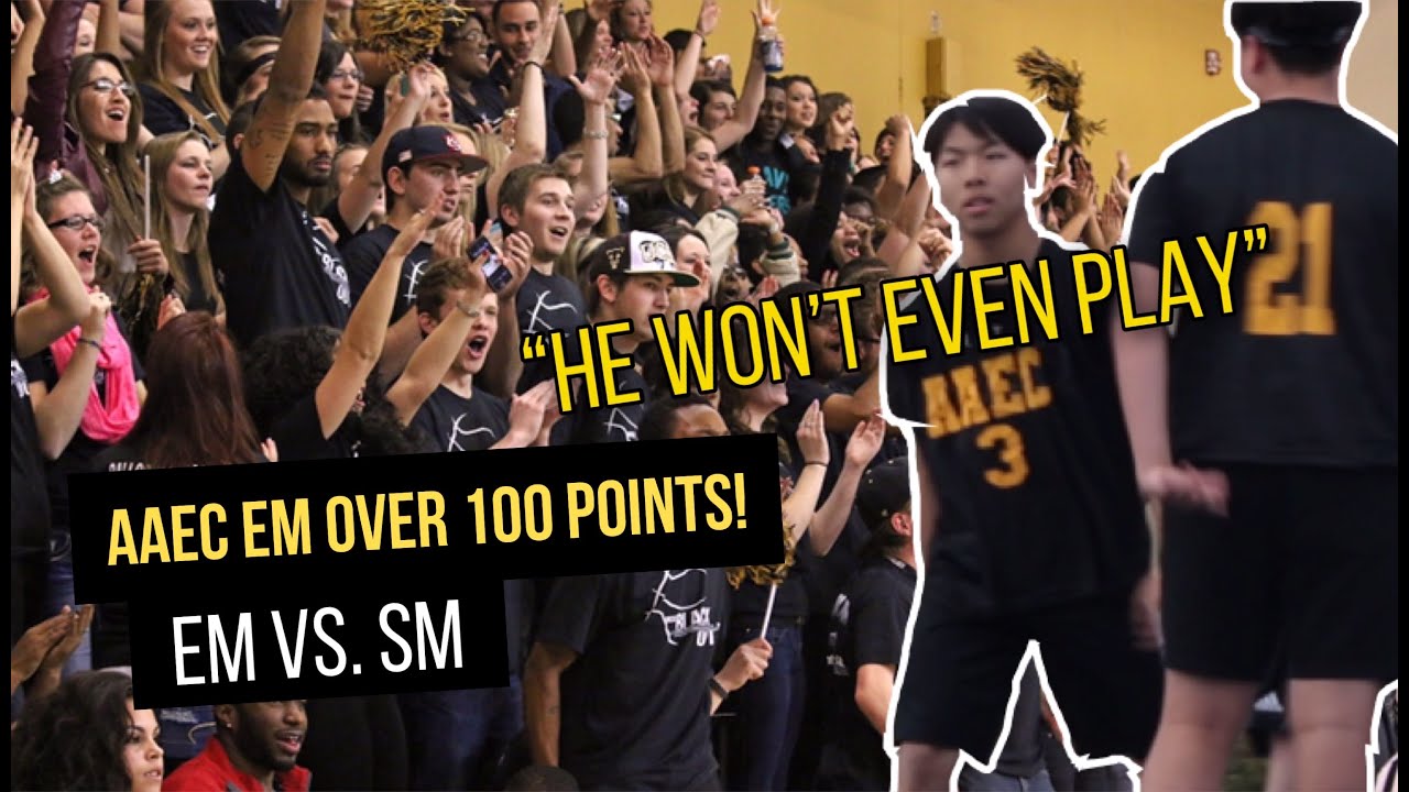 AAEC EM vs. AAEC SM BASKETBALL GAME! - YouTube