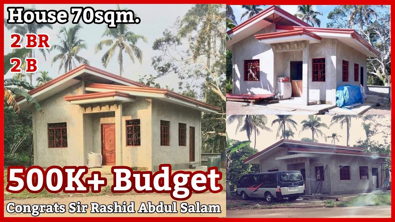 500K OFW SIMPLE HOUSE NI SIR RASHID ABDUL-SALAM - YouTube
