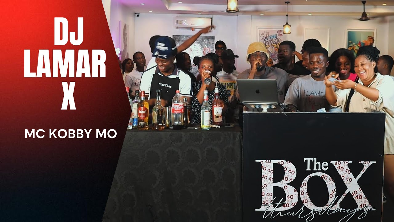 Dj Lamar X Mc Kobby Mo at the box party🔥🔥🔥 - YouTube