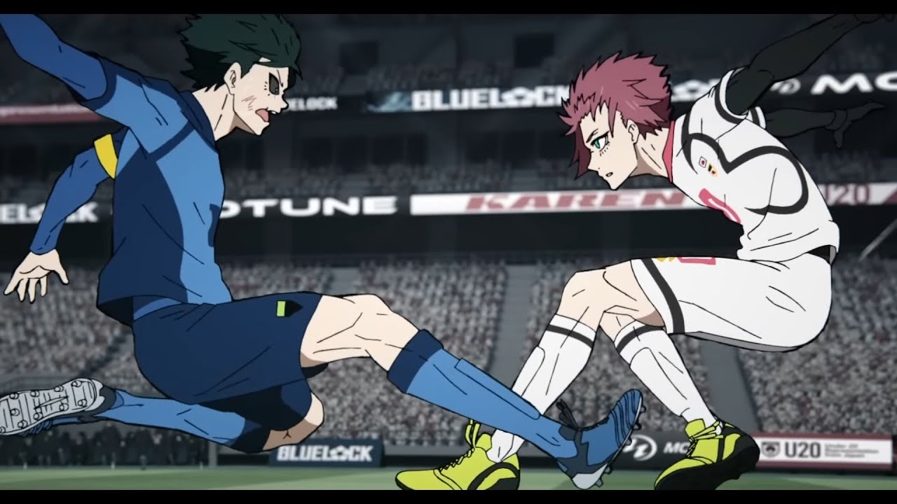 Rin VS Sae || blue lock season 2 || blue lock vs Japan U-20 Final ...