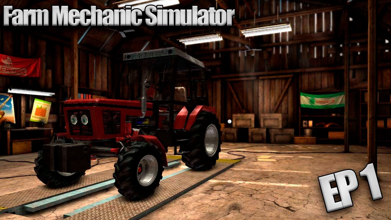 Farm Mechanic Simulator 2015 | Ny serie | Episode 1 - YouTube