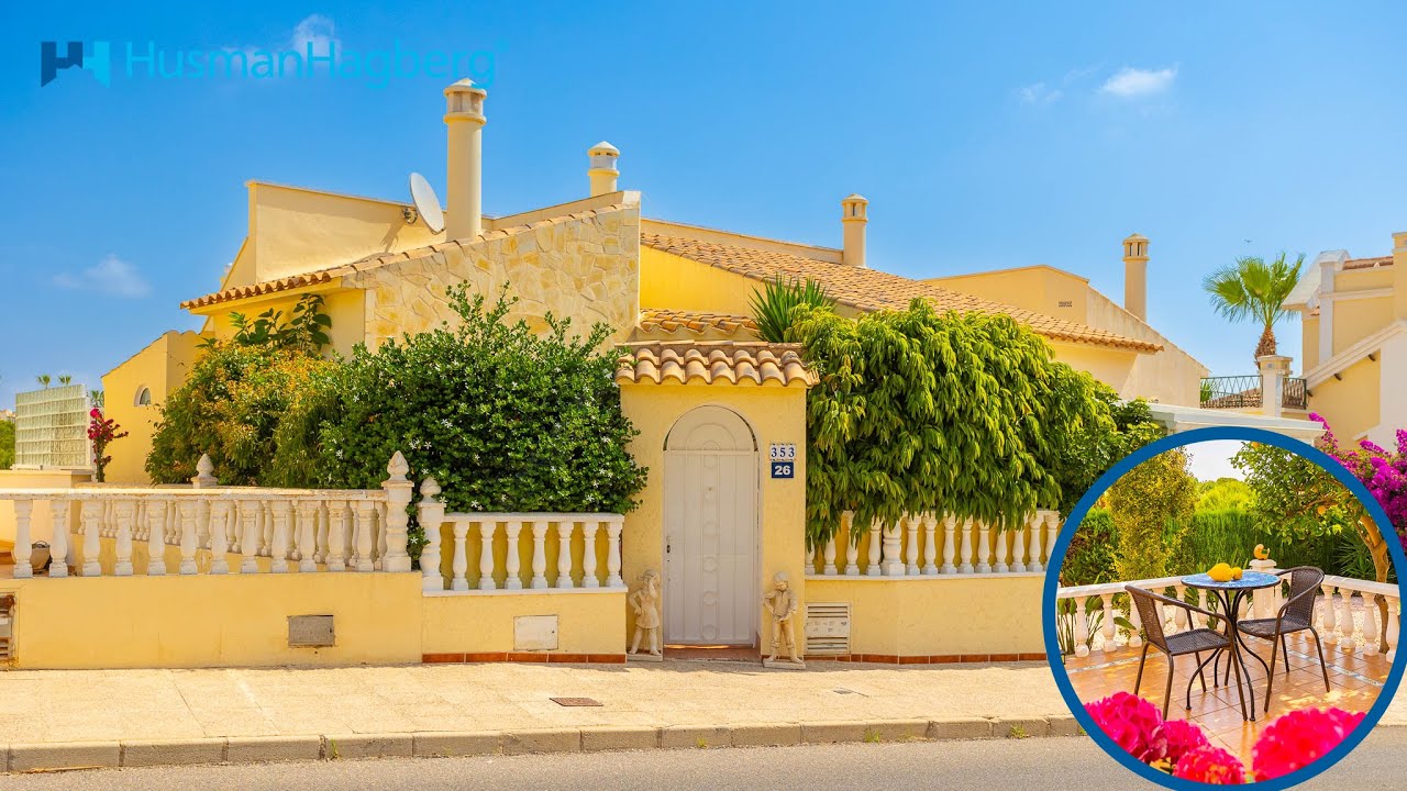 SOLD! Villa with large garden and sea views - YouTube