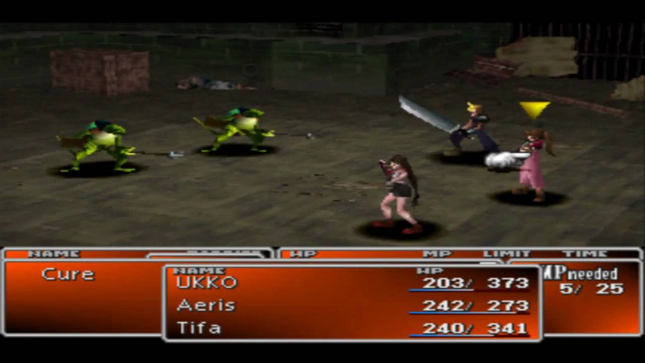 Let's Play Final Fantasy VII part 16: Cross Slash - YouTube