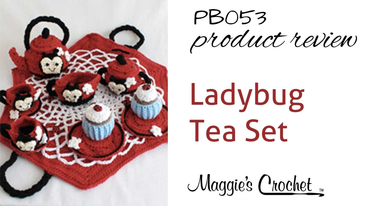 Ladybug Tea Set Product Review PB053 - YouTube