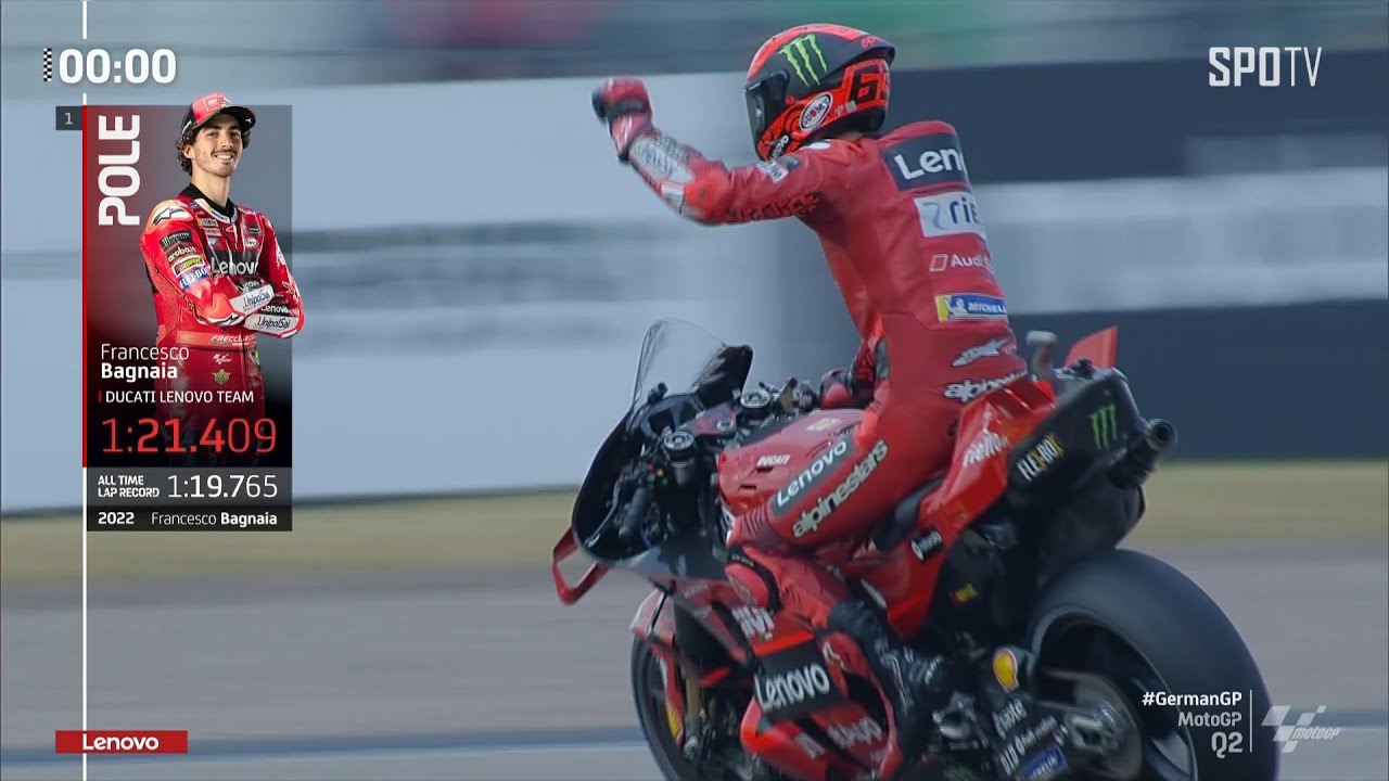 [MotoGP™] German GP - MotoGP Pole Position & Interview - YouTube