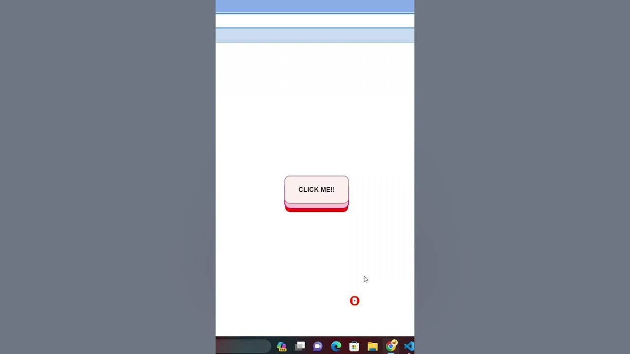 Pure Css Cute 3d Button Hover Effects Using Html Css Shorts 3dbutton Csseffects
