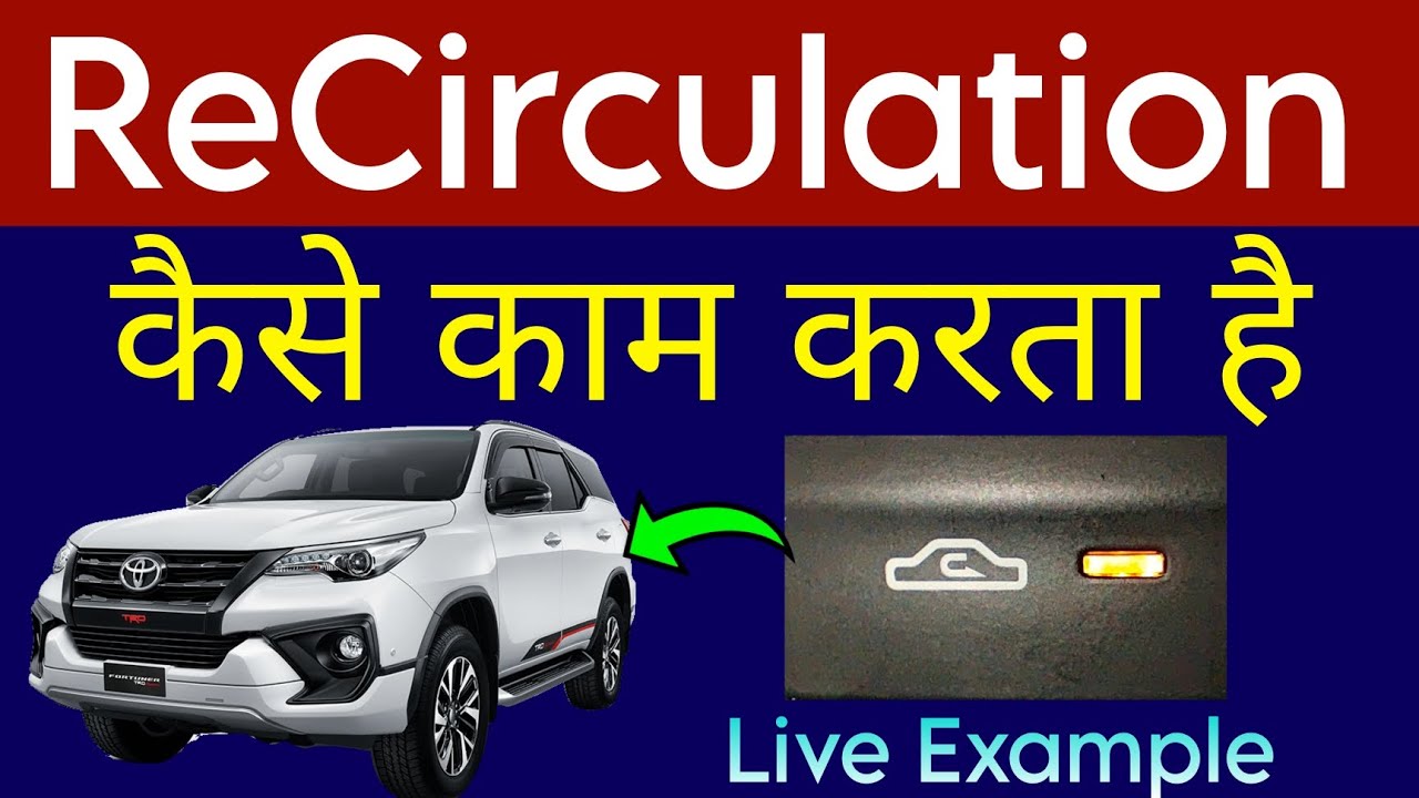 How the Recirculation Button on Your Car AC Works: On and Off Explained ...