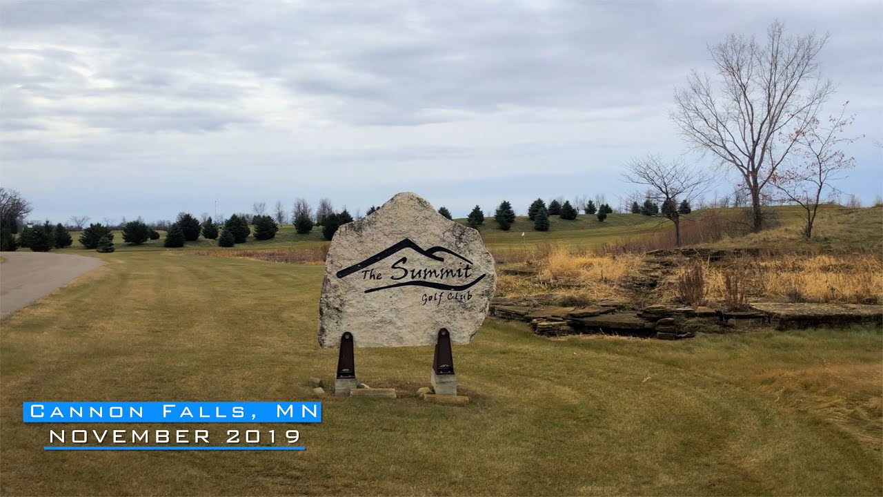 GOLF IN 40 DEGREES | The Summit Golf Club, Cannon Falls, MN. - YouTube