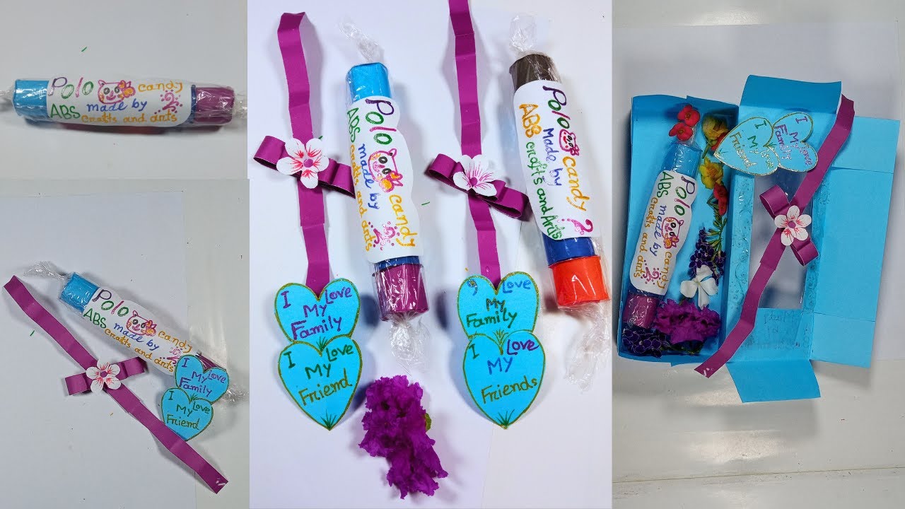 How to make polo candy at home// Polo mint candy// Mother's day// Love ...