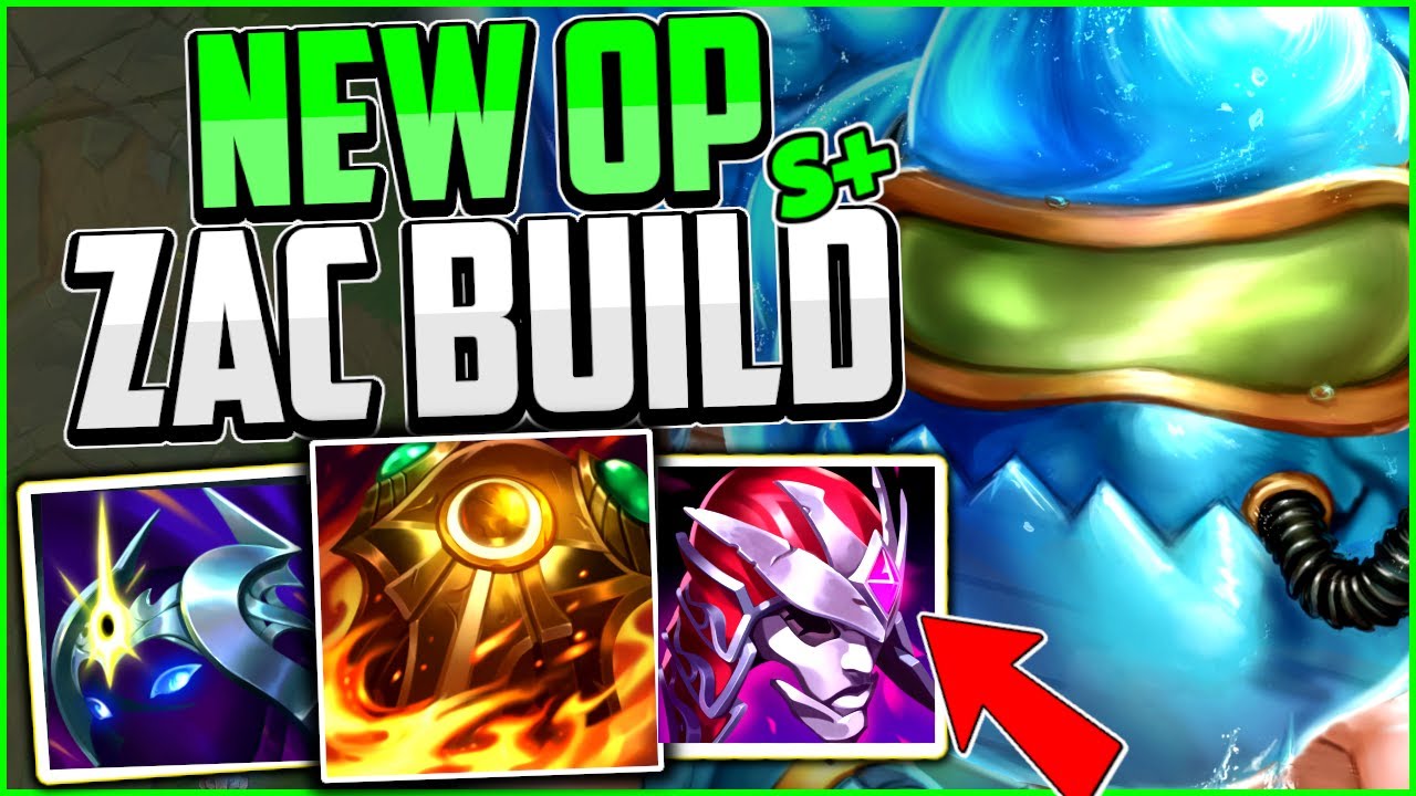 NEW ZAC BUILD TURNS HIM INTO AN EASY S+ CARRY JUNGLER👌 | How to Play ...