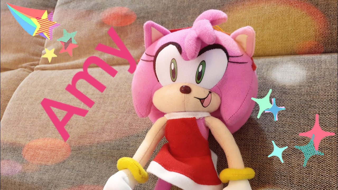 GE Amy Plush Sonic The Hedgehog Plush Unboxing! - YouTube