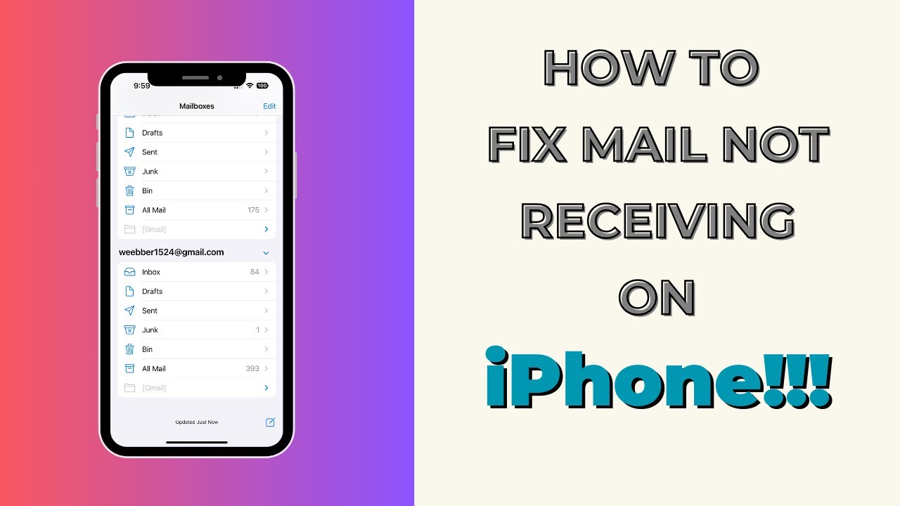 How To Fix iPhone Not Receiving Emails - YouTube