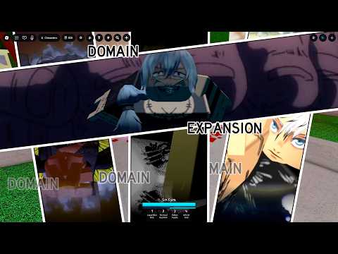 THE FIRST 4-WAY DOMAIN CLASH in Jujutsu Shenanigans