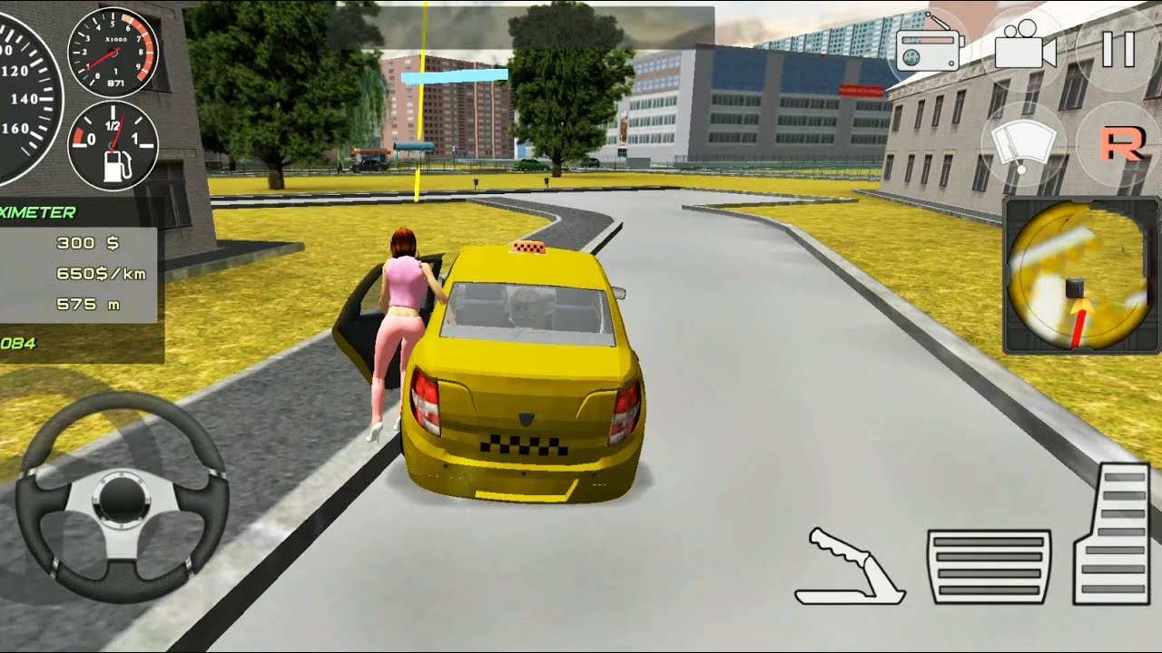 Real Taxi Simulator #5 - Taxi Car Driving - Android Gameplay FHD - YouTube