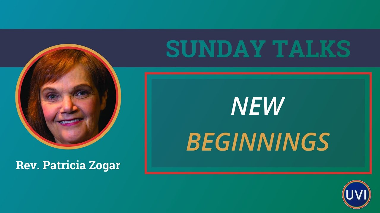 New Beginnings | Rev Patricia Zogar - YouTube